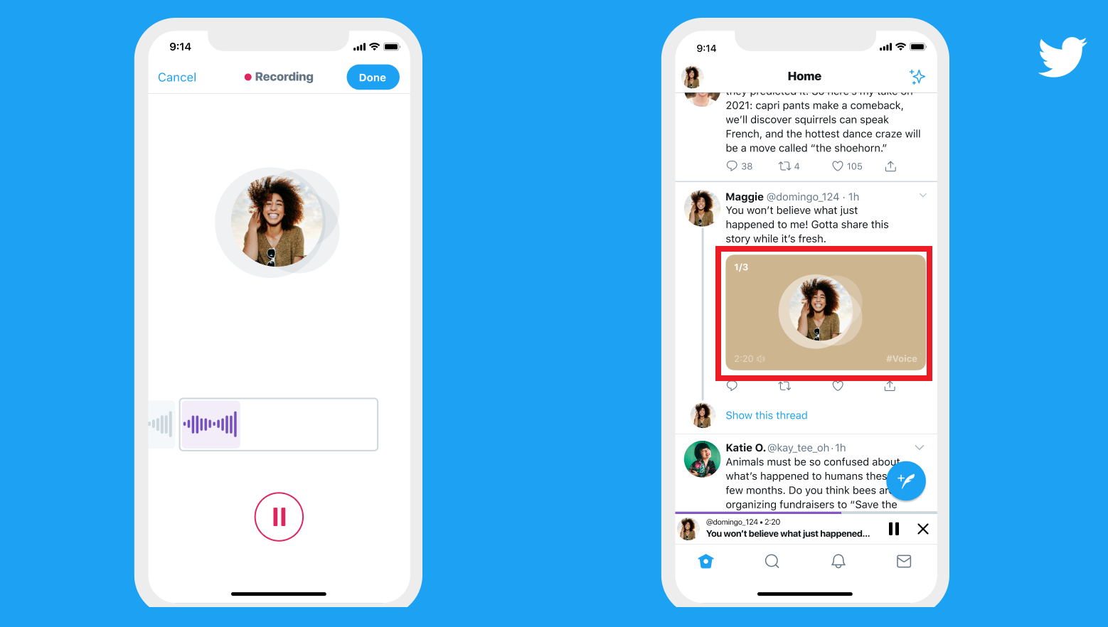 Twitter Introduces Voice Tweets Available to Select iOS users